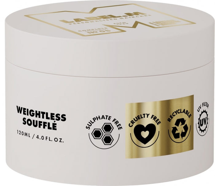 Crema pentru definirea buclelor | LABEL M Weightless Souffle 120 ml ...